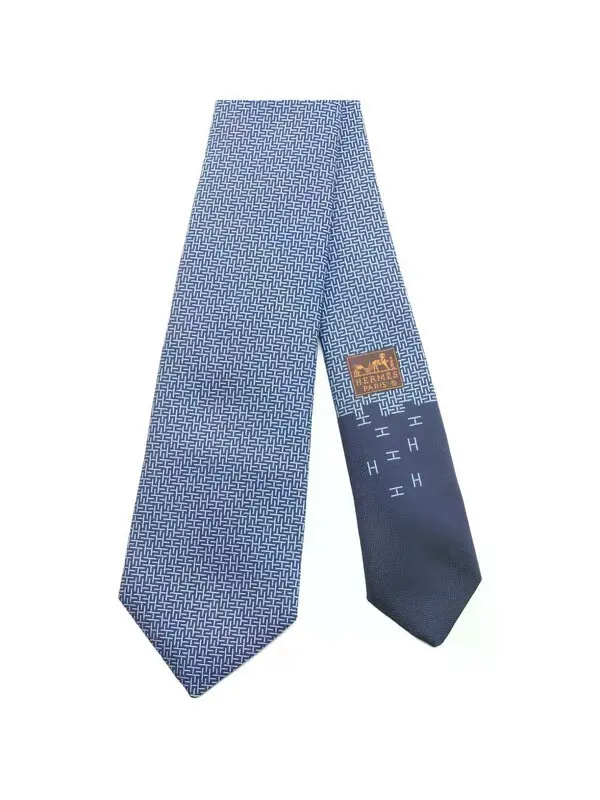 Hermès Geometrical Tie