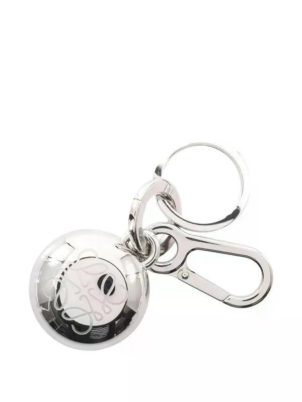 Loewe Anagram Bottle Opener Keyring - Silver