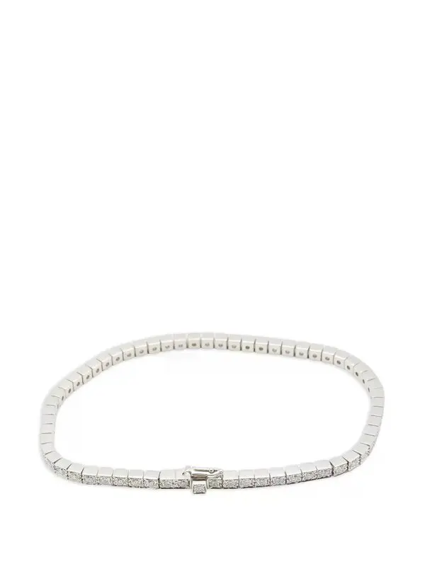 CARTIER 2010s Raniere Diamond Bracelet - Silver