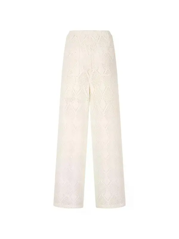 STUDIO TOMBOY Crochet Trousers - Neutrals