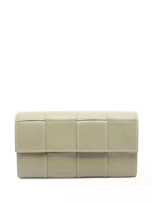 Bottega Veneta Stitch Intrecciato Bi-fold Wallet - Neutrals