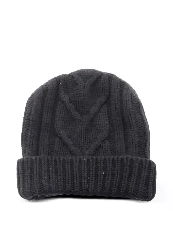 LOUIS VUITTON 2014 Cable-knit Beanie Hat