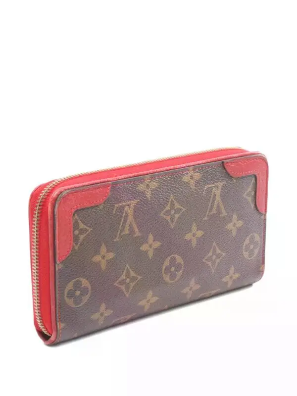 LOUIS VUITTON 2017 Retiro Monogram Zipped Wallet