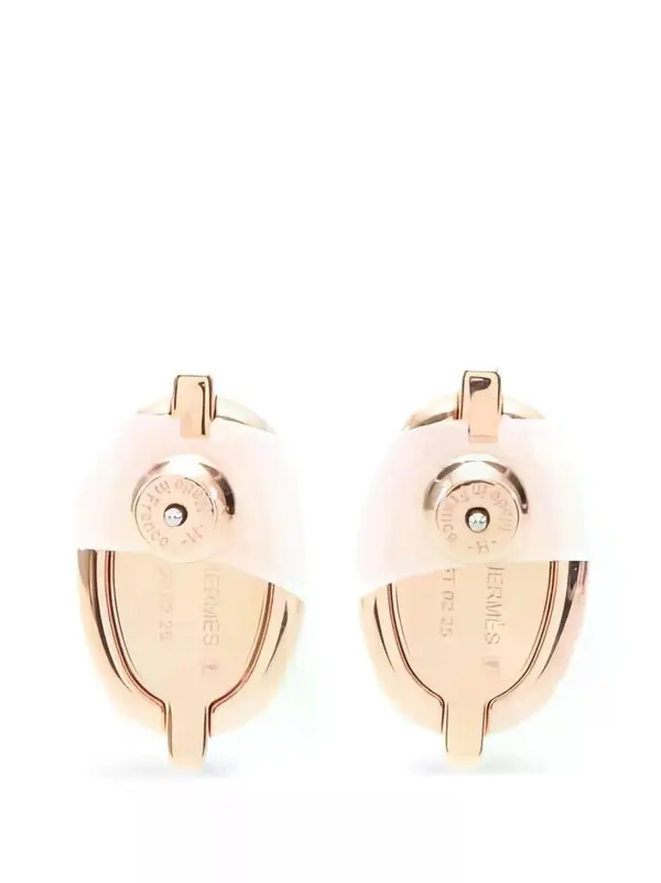 Hermès 2010s Mailon Mini Earrings