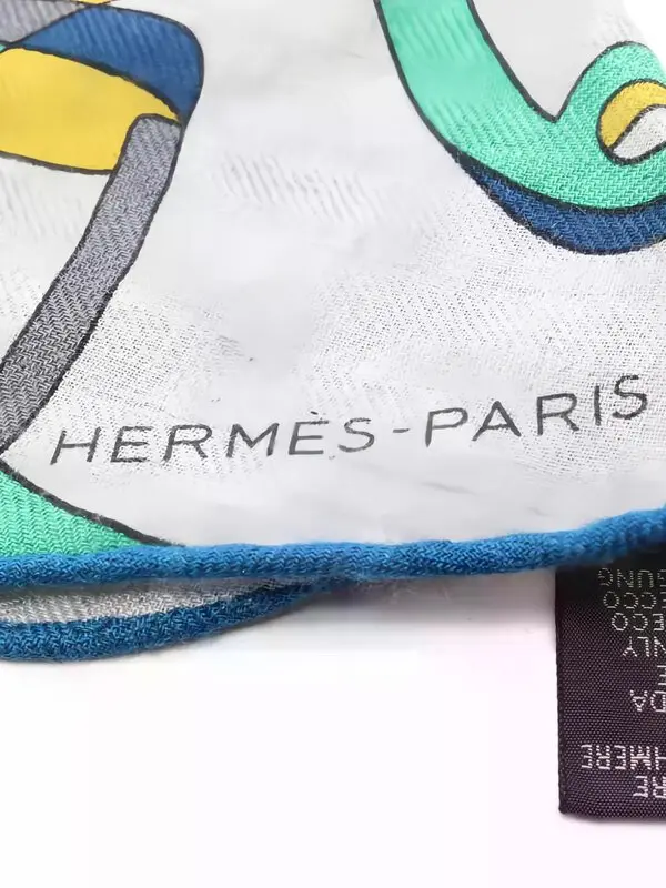 Hermès 2000s Equestrian Scarf