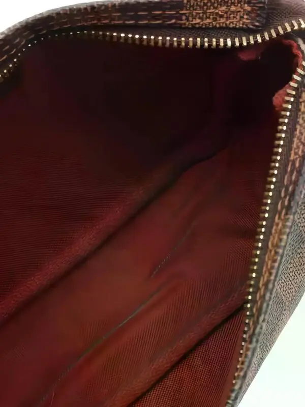 LOUIS VUITTON 1999 Damier Ebene Tote Bag