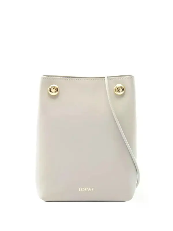 Loewe Pebble Leather Pouch Shoulder Bag - Neutrals