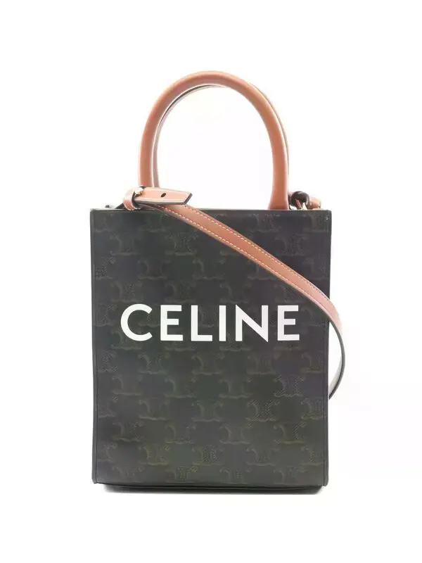 Celine 2010s Mini Vertical Triomphe Tote