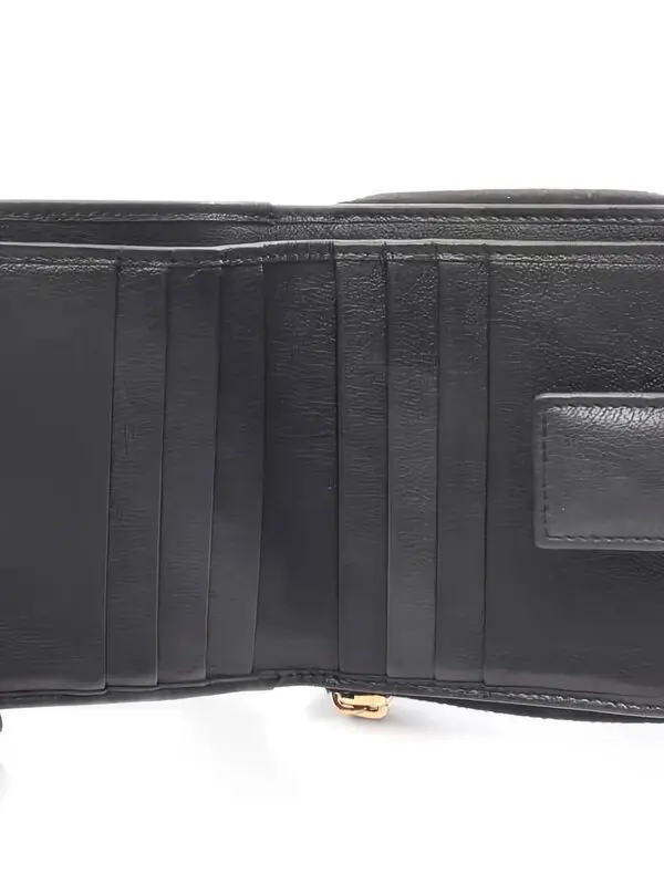 Saint Laurent 2000s Cassandre Bi-fold Leather Wallet