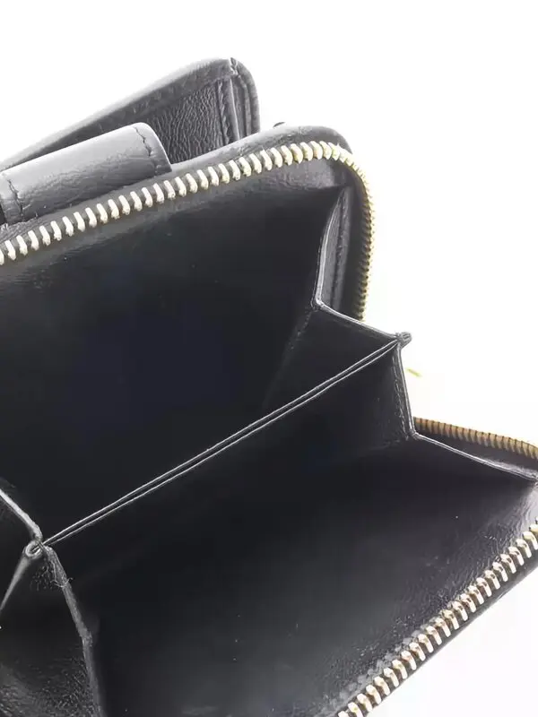 Saint Laurent 2000s Cassandre Bi-fold Leather Wallet