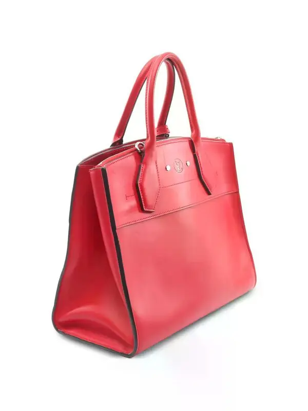 LOUIS VUITTON 2015 Mm City Steamer Tote Bag - Red