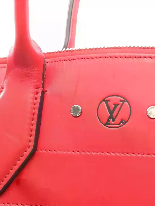 LOUIS VUITTON 2015 Mm City Steamer Tote Bag - Red