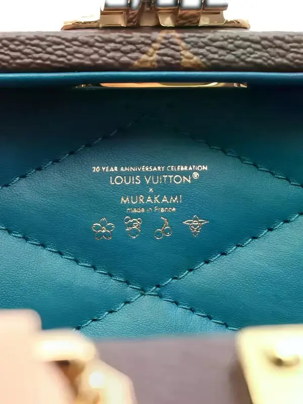 LOUIS VUITTON X Takashi Murakami Mini Square Trunk Bag