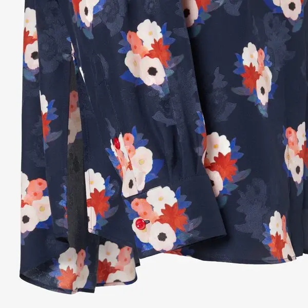 Fendi Ff Jacquard Silk Shirt