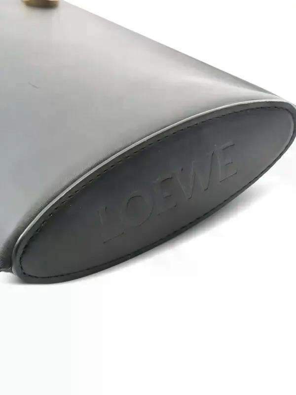 Loewe Pebble Thais Shoulder Bag - Black