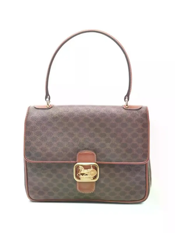Celine 2000s Macadam Logo Tote Bag
