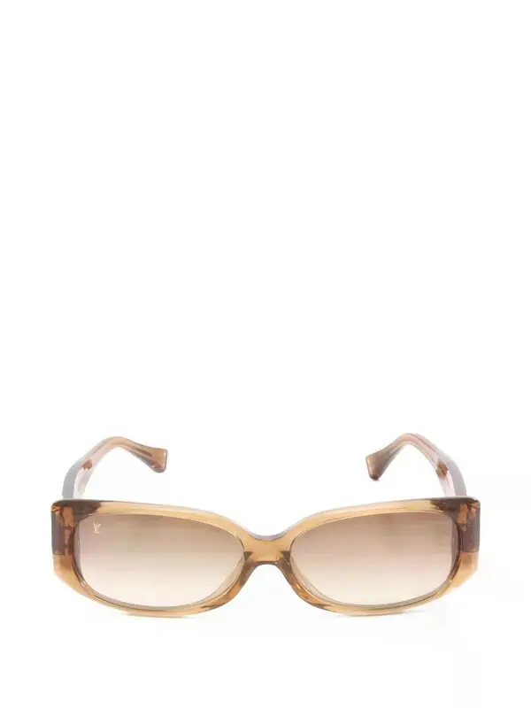LOUIS VUITTON 2000s Square Sunglasses - Neutrals