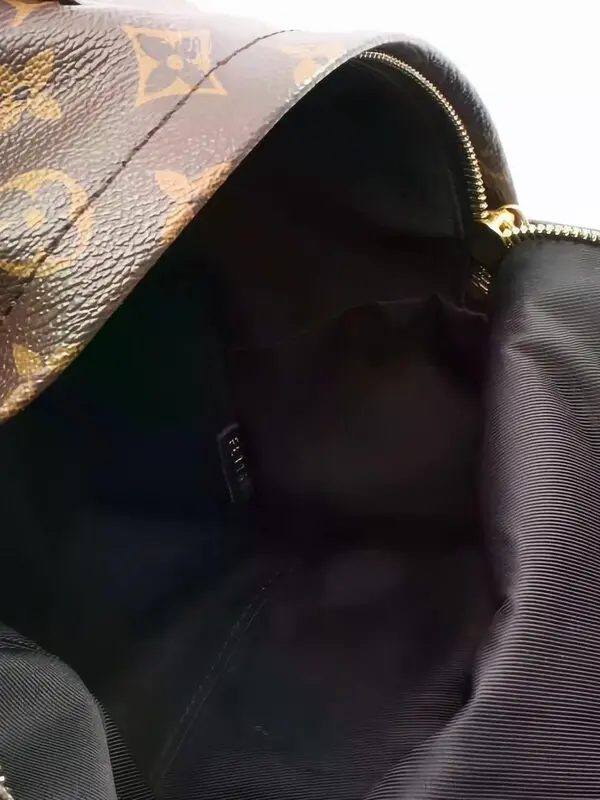 LOUIS VUITTON 2019 Palm Springs Monogram Leather Backpack - Brown