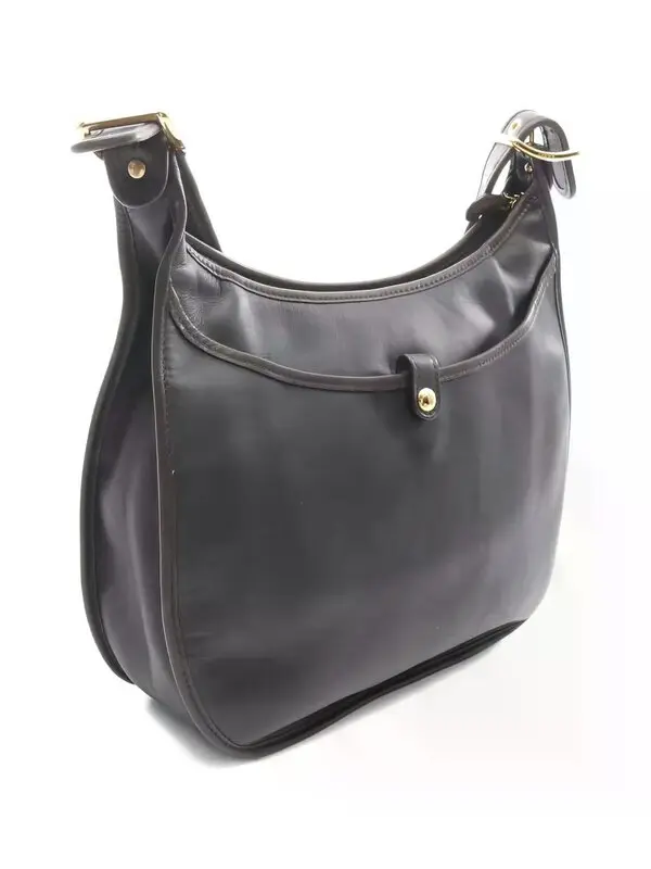 Loewe 2000s Sofia Anagram Leather Shoulder Bag - Brown
