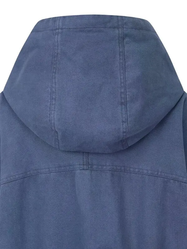 STUDIO TOMBOY Zip-up Hooded Jacket - Blue