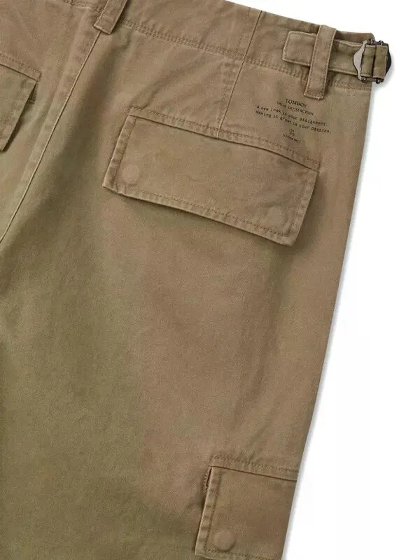 STUDIO TOMBOY Pintuck-detail Cargo Pants