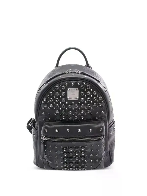 Mcm 2000s Studded Backpack