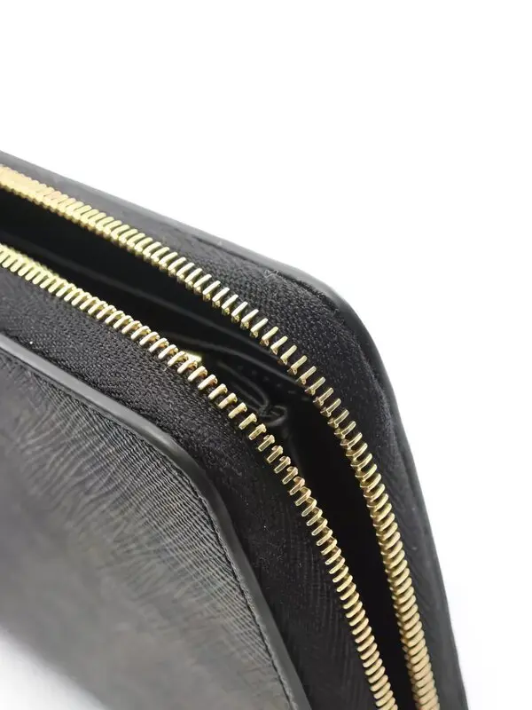 Celine 2010s Large Triomphe Zip Wallet