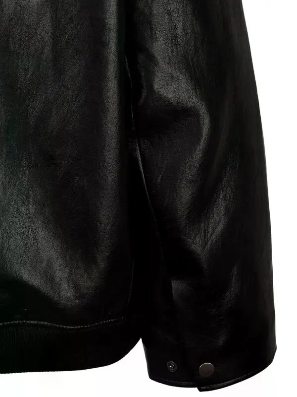 STUDIO TOMBOY Zip-up Synthetic Leather Jacket