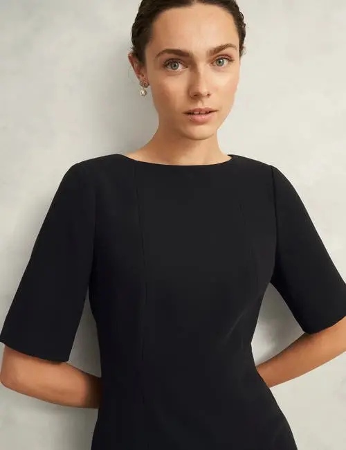 HOBBS LONDON Rae Sleeved Pencil Dress