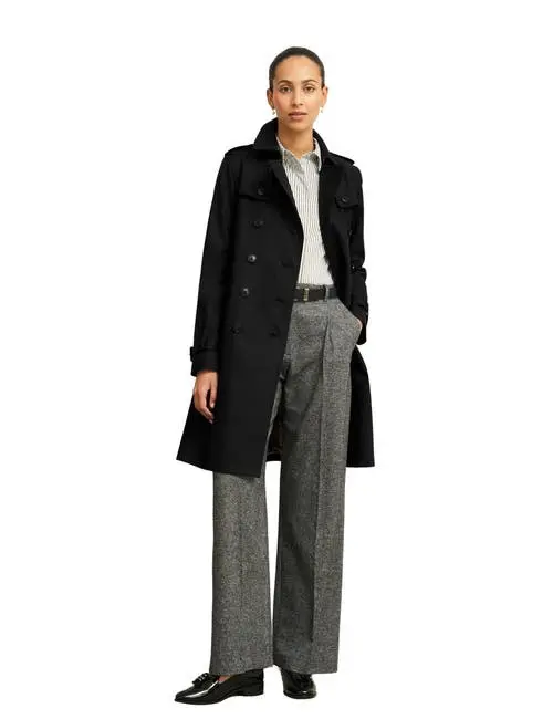 HOBBS LONDON Skylar Trench Coat - Black