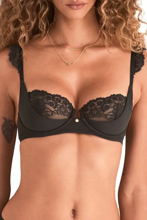 ADORE ME Taissa Contour Balconette Bra - Black