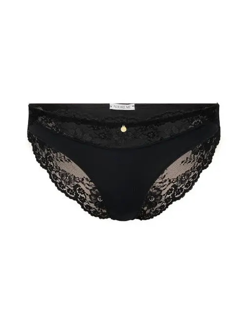 ADORE ME Taissa Bikini Panties - Black