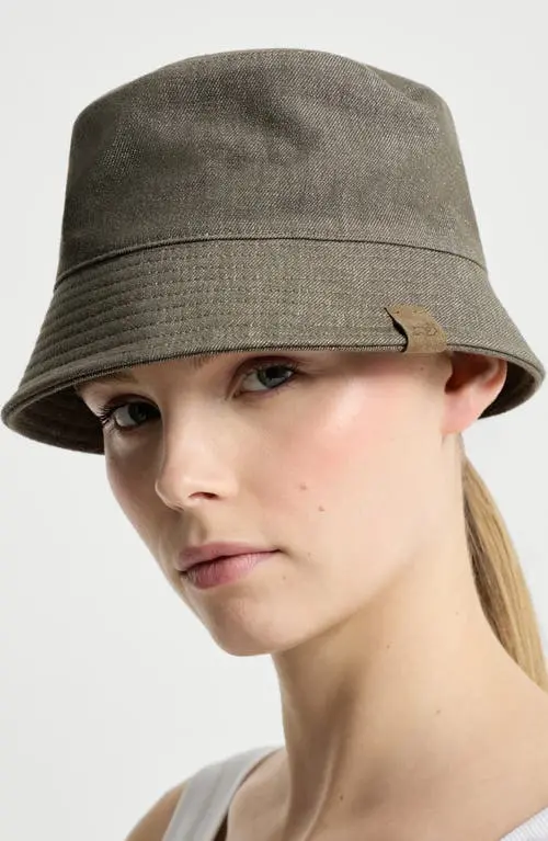 Brunello Cucinelli Bucket Hat With Lamé Thread - Green