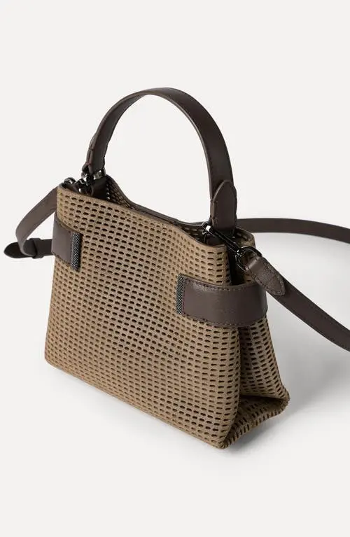 Brunello Cucinelli Leather Essence Top-handle Bag - Brown