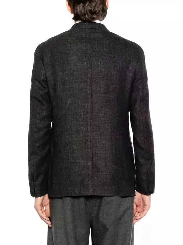 Eleventy Double-breasted Blazer - Grey