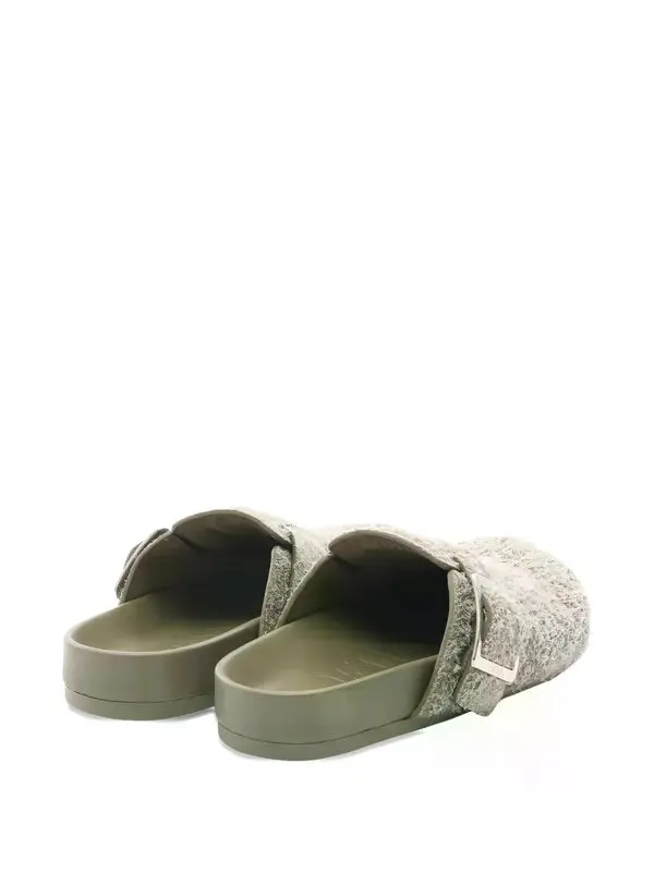Loewe 2020s Buckle Mules - Neutrals