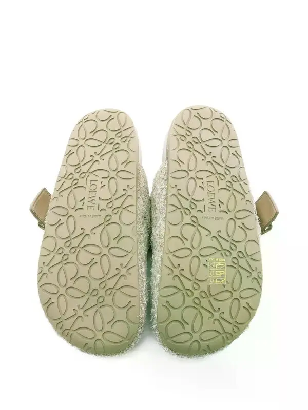 Loewe 2020s Buckle Mules - Neutrals