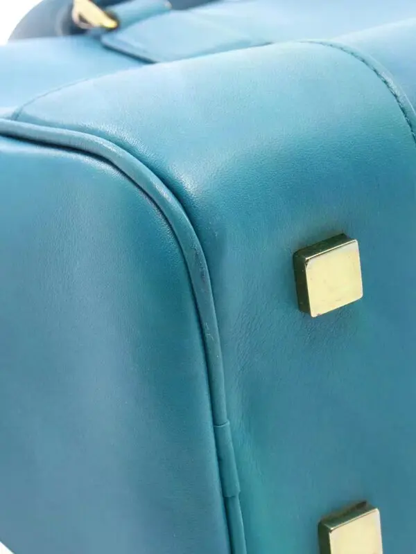 Loewe Leather Amazona 28 Handbag - Green