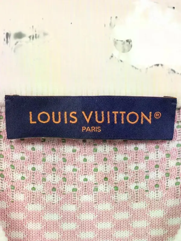 LOUIS VUITTON Jacquard Zip-up Bomber Jacket