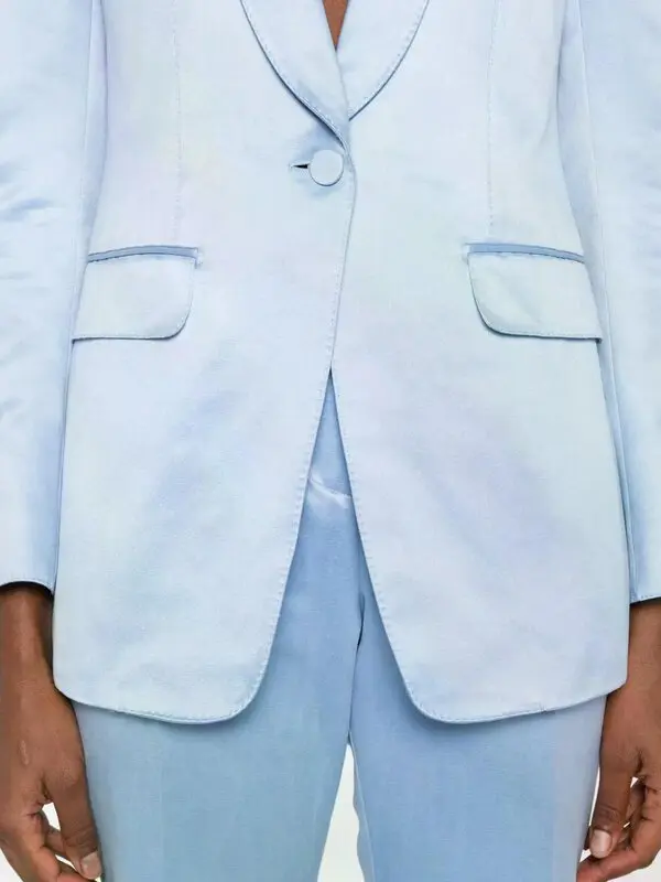 TOM FORD Button Blazer - Blue
