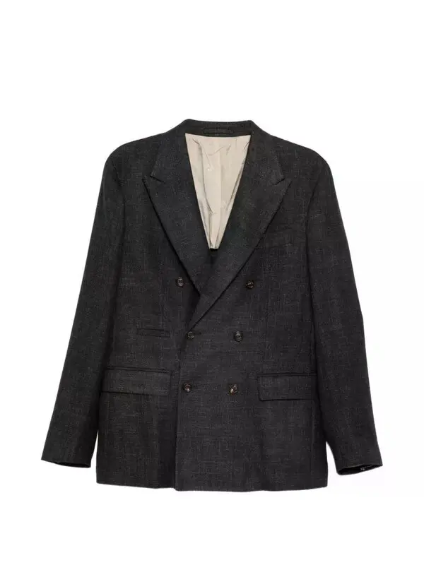 Eleventy Double-breasted Blazer