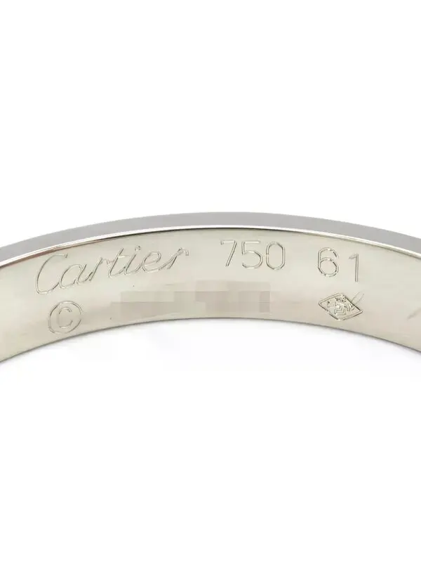 Cartier 2010s Mini Love Ring - Silver