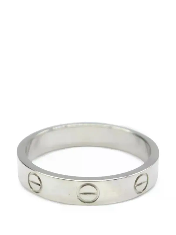 CARTIER 2010s Mini Love Ring - Silver