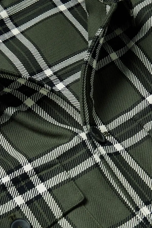 Mr P. Checked Cotton Overshirt