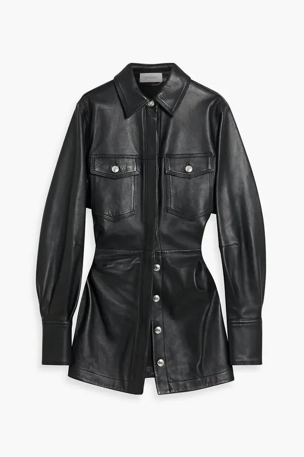 Sportmax Tobia Leather Jacket