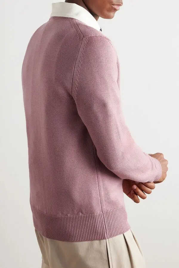 Mr P. Golf Merino Wool Sweater