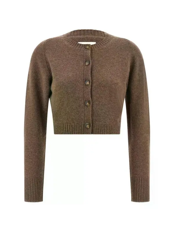 Loulou De Saison Logo-embroidered Cardigan