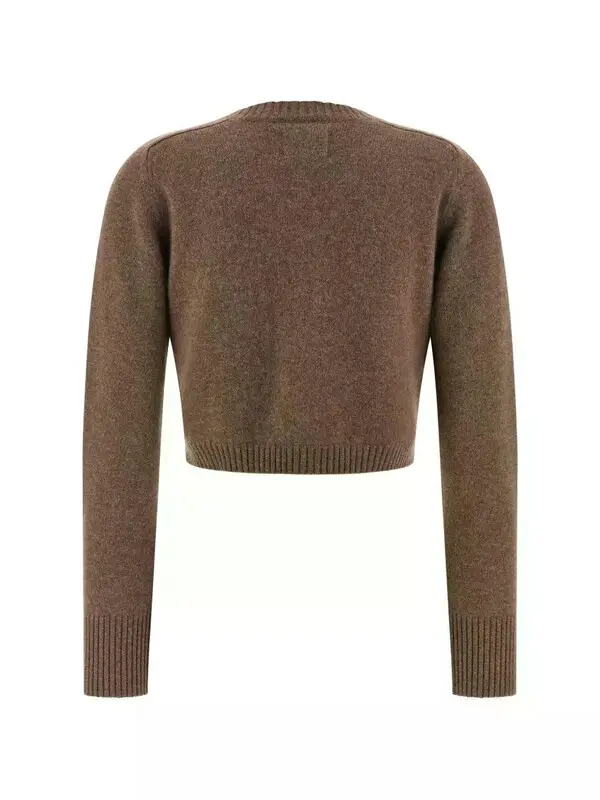 Loulou De Saison Logo-embroidered Cardigan