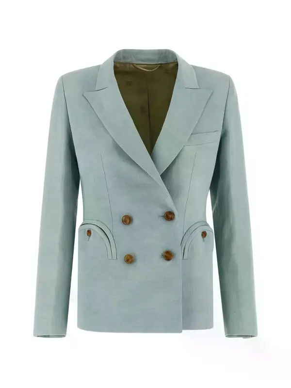 BLAZÉ MILANO Double-breasted Blazer - Blue