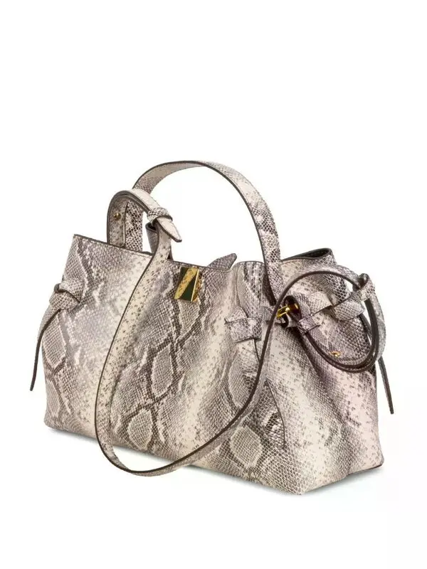 Yuzefi Gyoza Snake-print Tote Bag